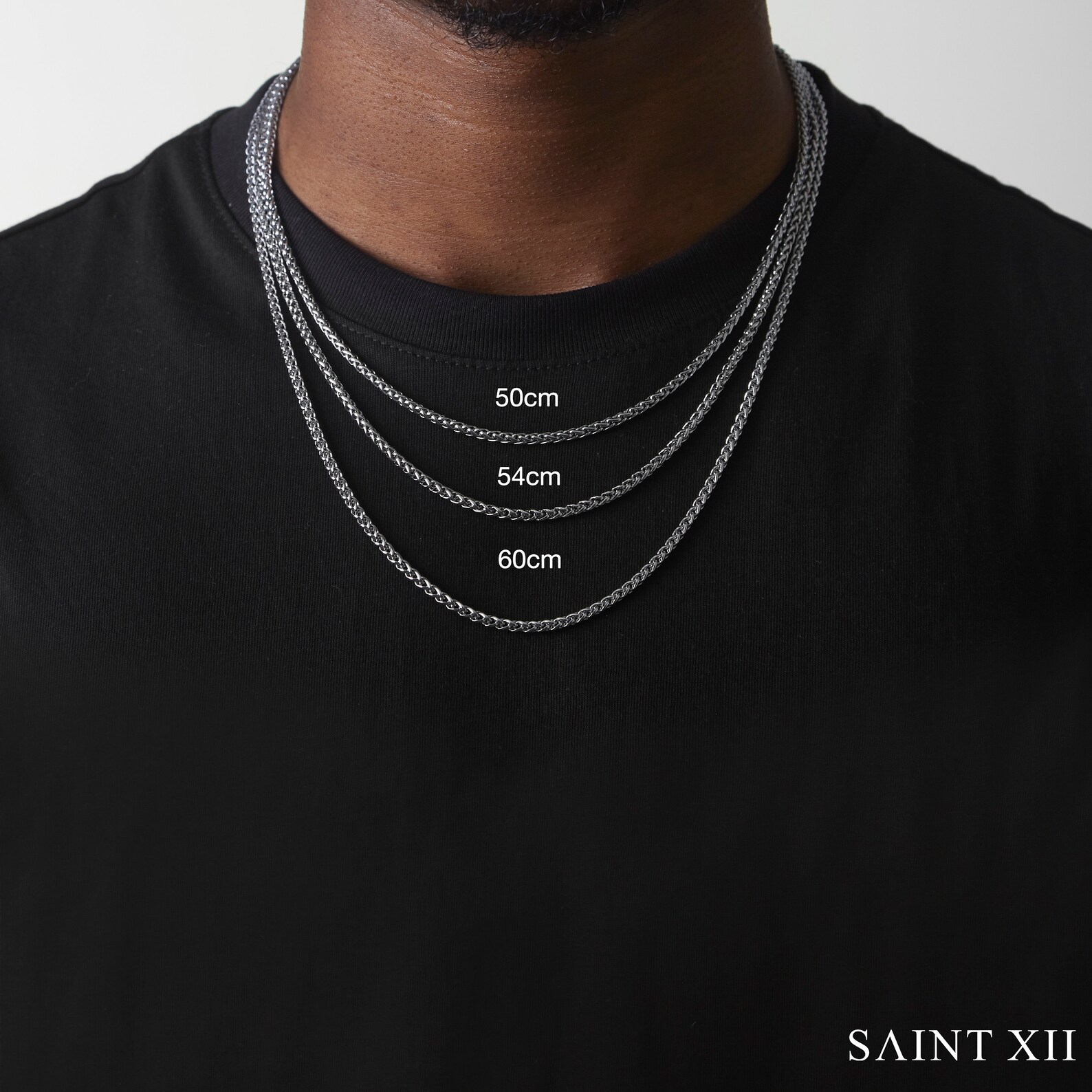 Silver Wheat Chain 5mm Mens Chain Available in 3 Lengths - Etsy