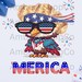 Merica Baby Eagle Png Patriotic Eagle Png 4th of July Merica Png ...