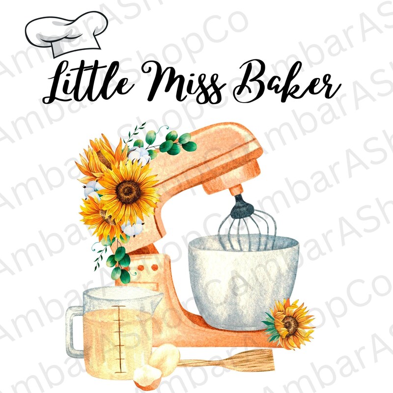 Little Girl Baker Png - Etsy