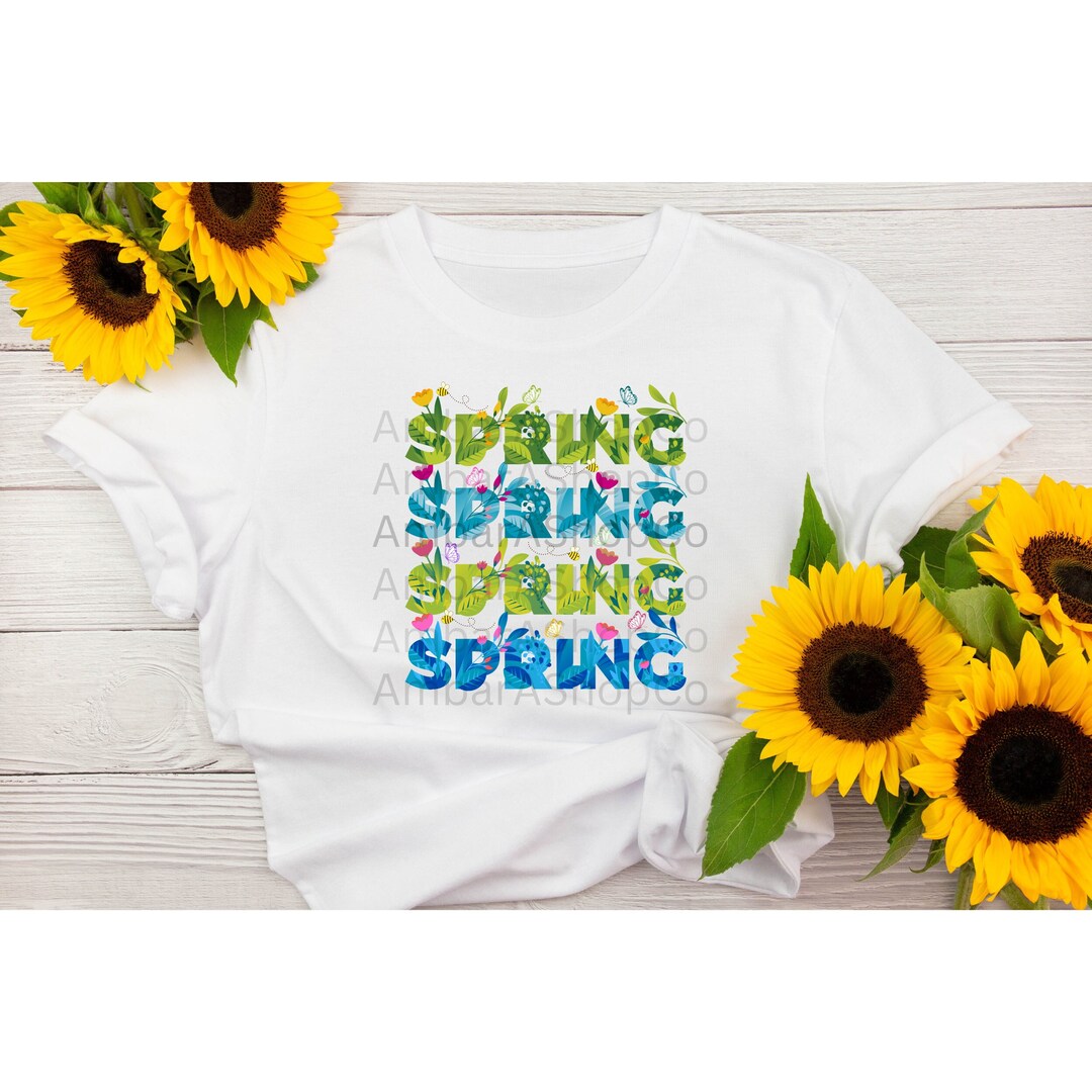 Spring Floral Png Hello Spring Png Spring Print Floral Png - Etsy