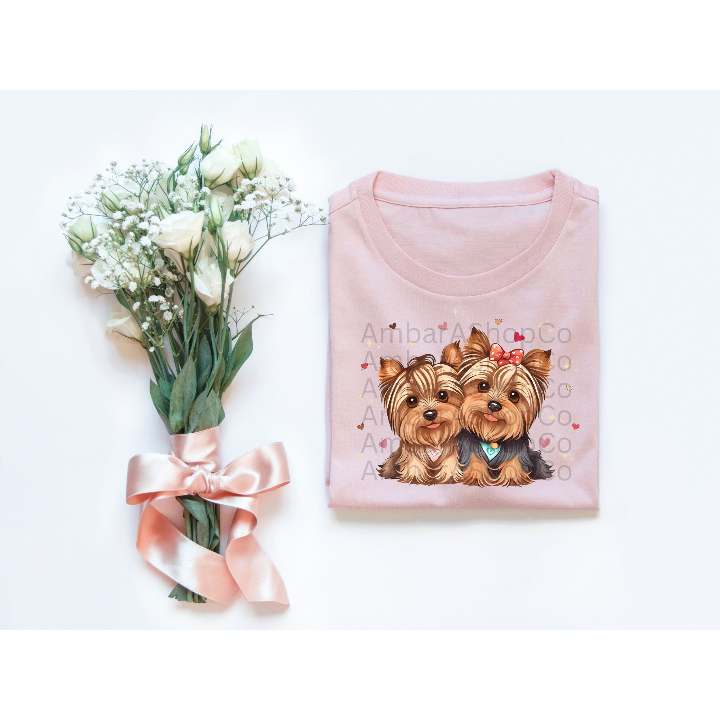 Yorkshire Terrier Dog Png Yorkie Couple Png Yorkie Dog SVG Yorkie Mom Watercolor Yorkie Gift ...