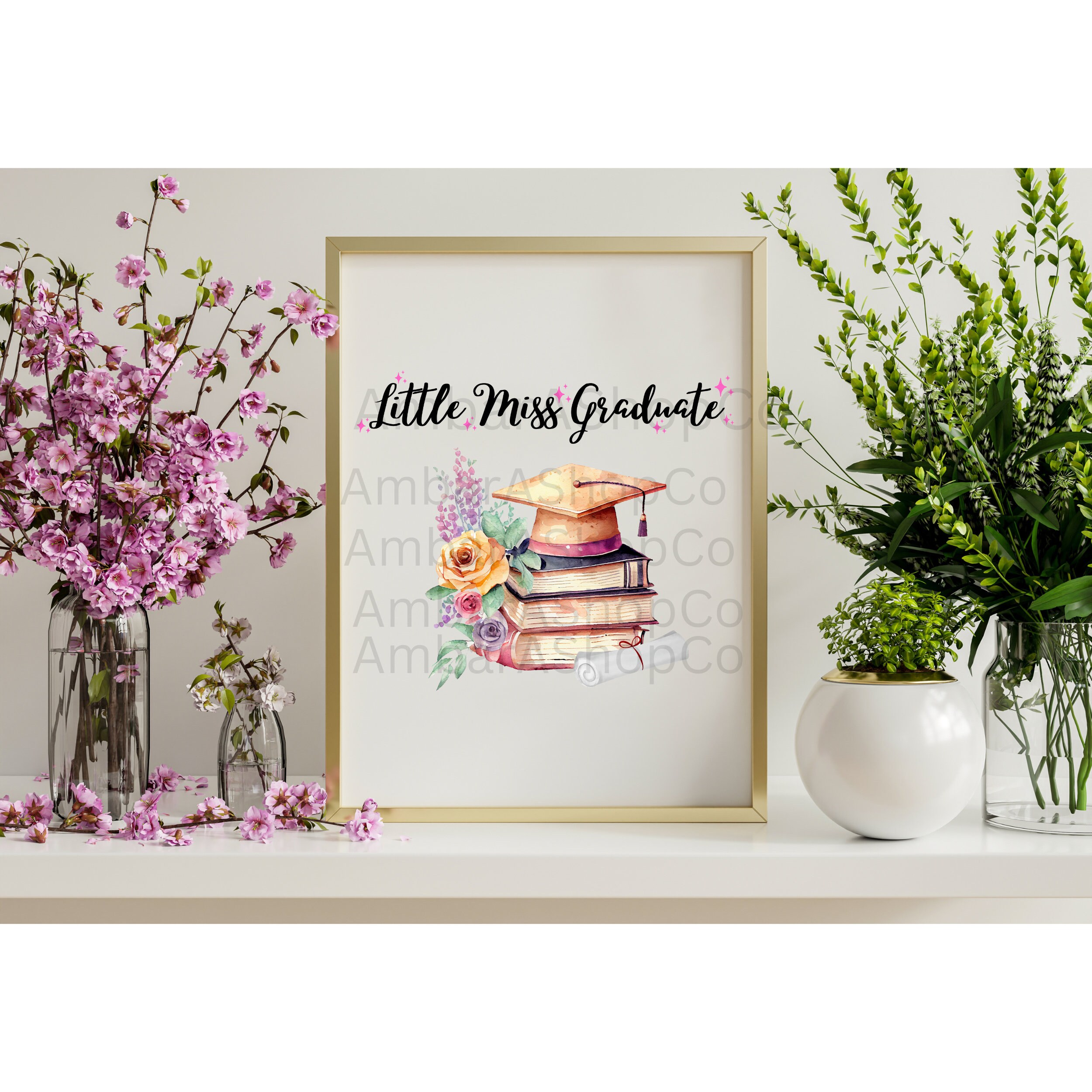 Little Miss Graduate Png Little Girl Graduation PNG Graduation Hat ...