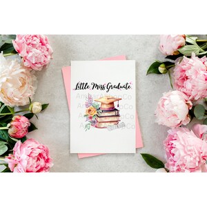 Little Miss Graduate Png Little Girl Graduation PNG Graduation Hat ...