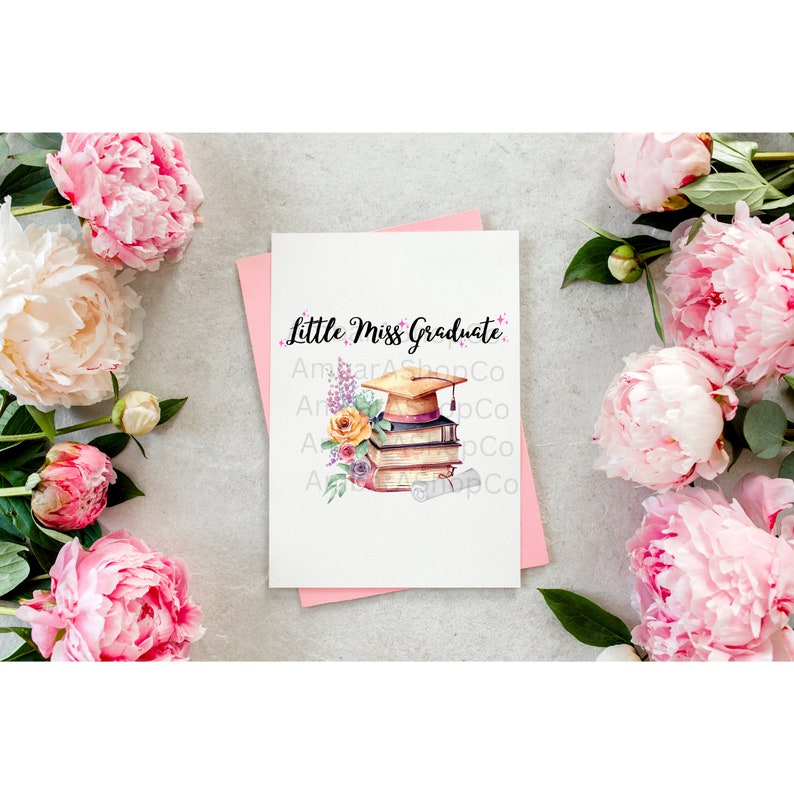 Little Miss Graduate Png Little Girl Graduation PNG Graduation Hat ...