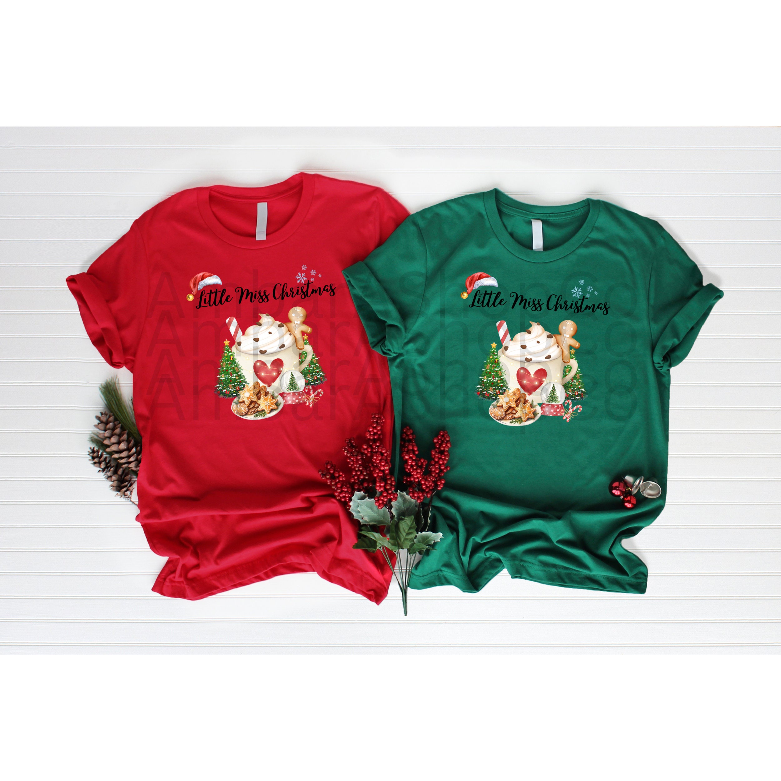 Little Miss Christmas Png Little Miss Gift Little Miss Shirt Little ...