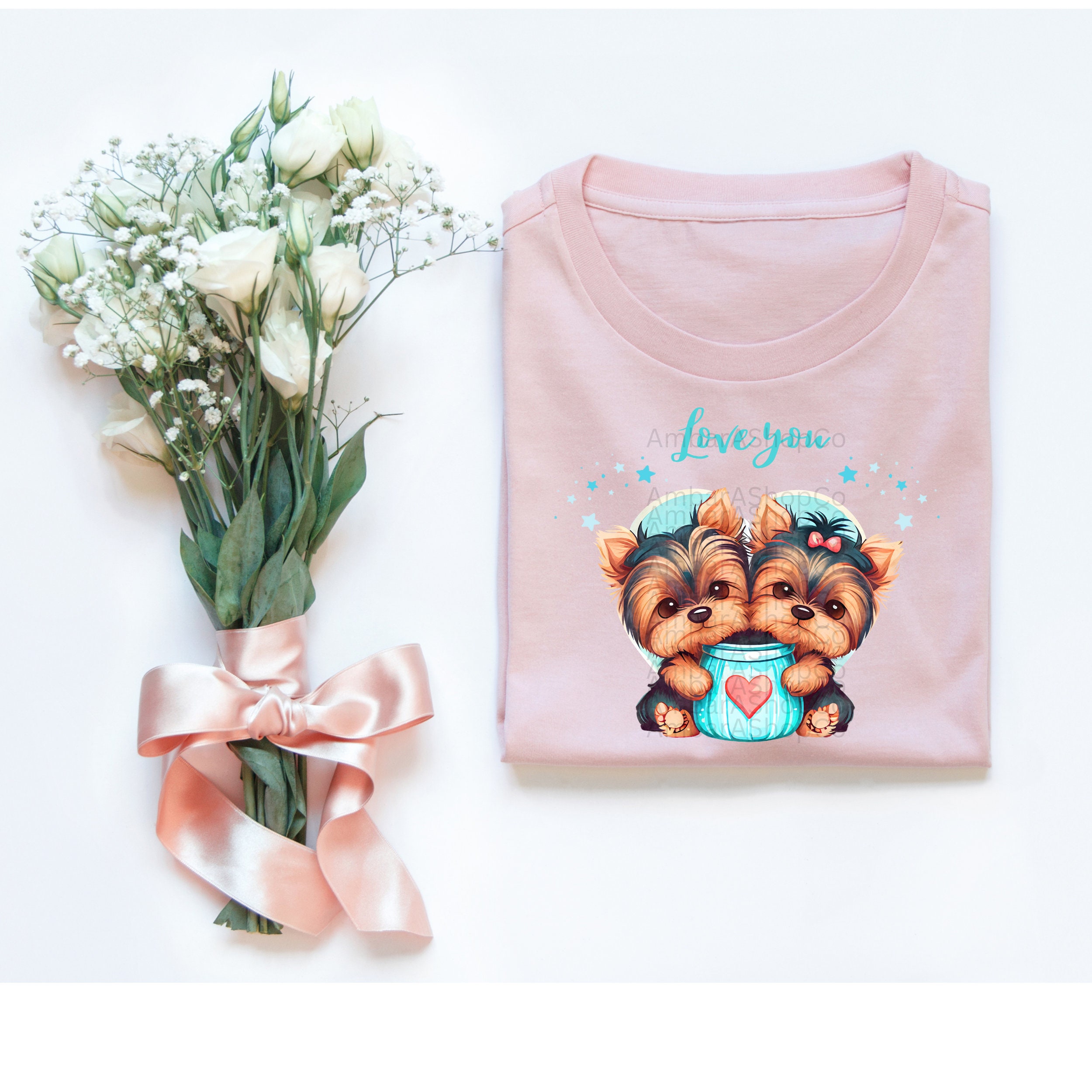 Yorkie Png Yorkie Puppies Png Yorkshire Terrier Mothers Day Valentines ...