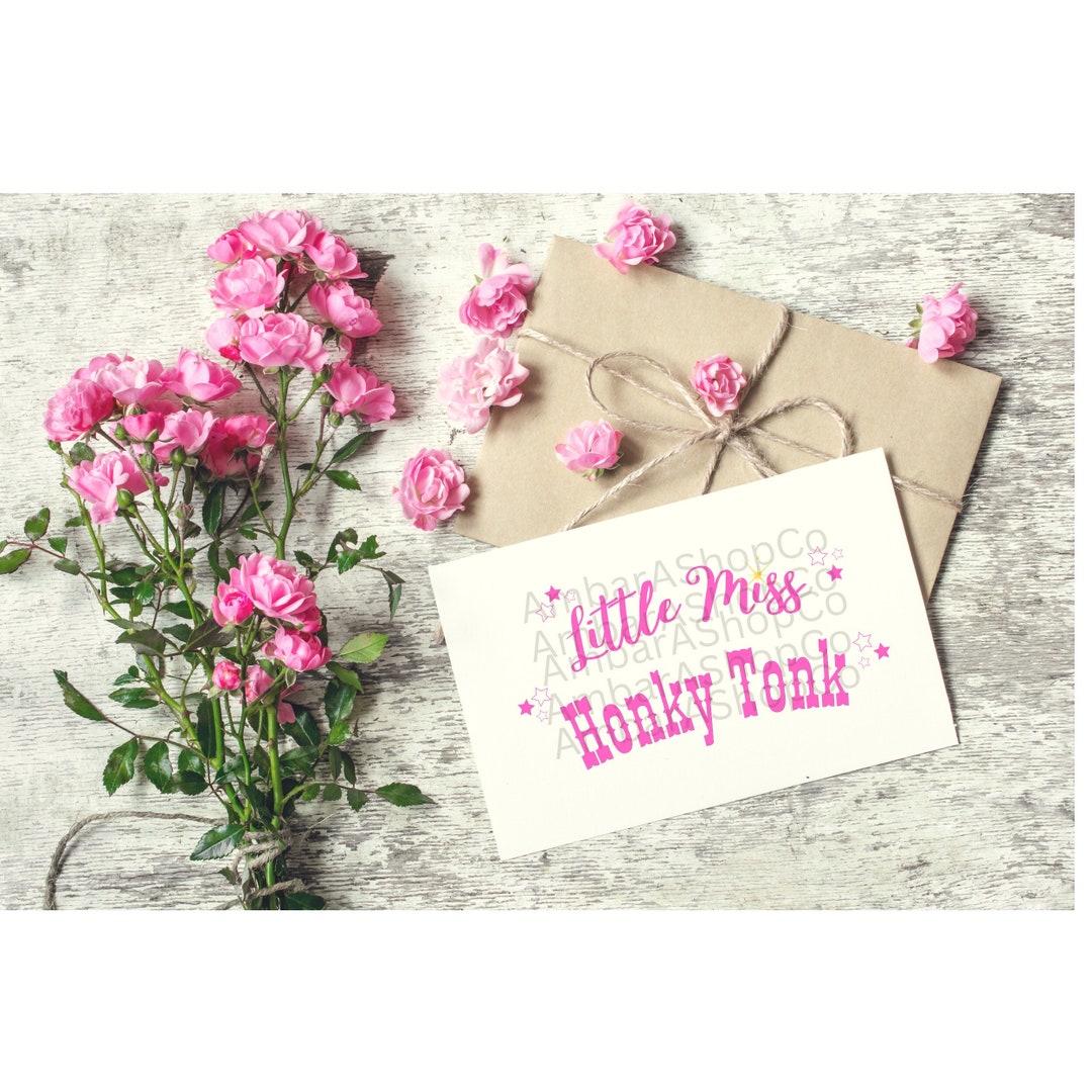 Honky Tonk Png Little Miss Png Country Western PNG Trendy Western PNG ...