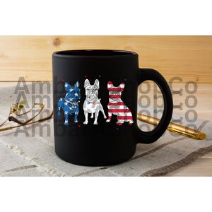 French Bulldog USA PNG Patriotic Frenchie Flag French Bulldog Svg Flag ...