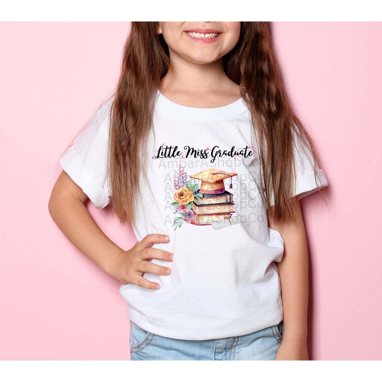 Little Miss Graduate Png Little Girl Graduation PNG Graduation Hat ...