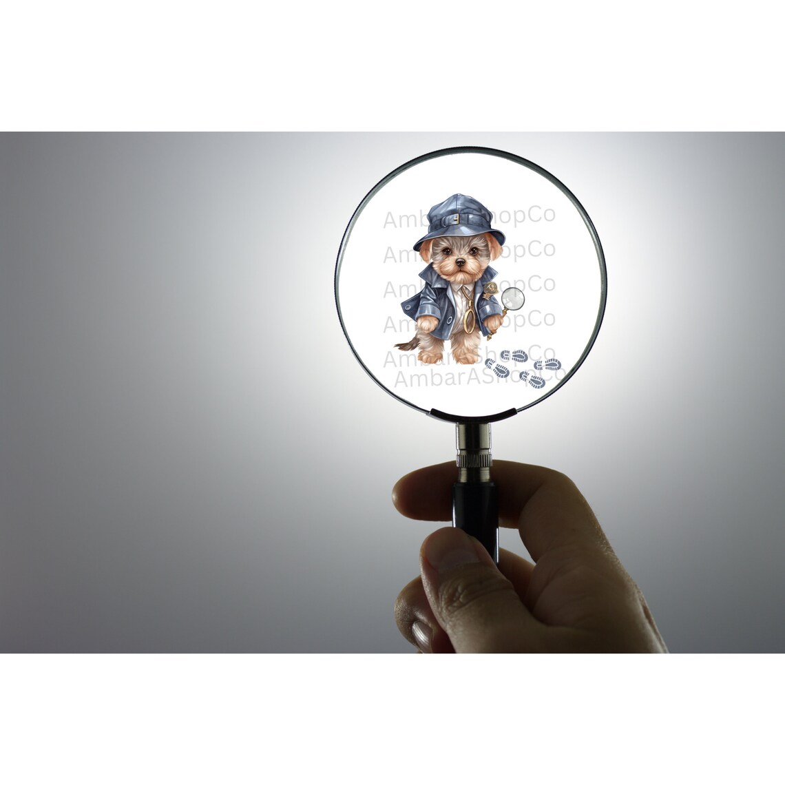Detective Png Detective Dog Png Yorkie Png Basically a Detective Png ...
