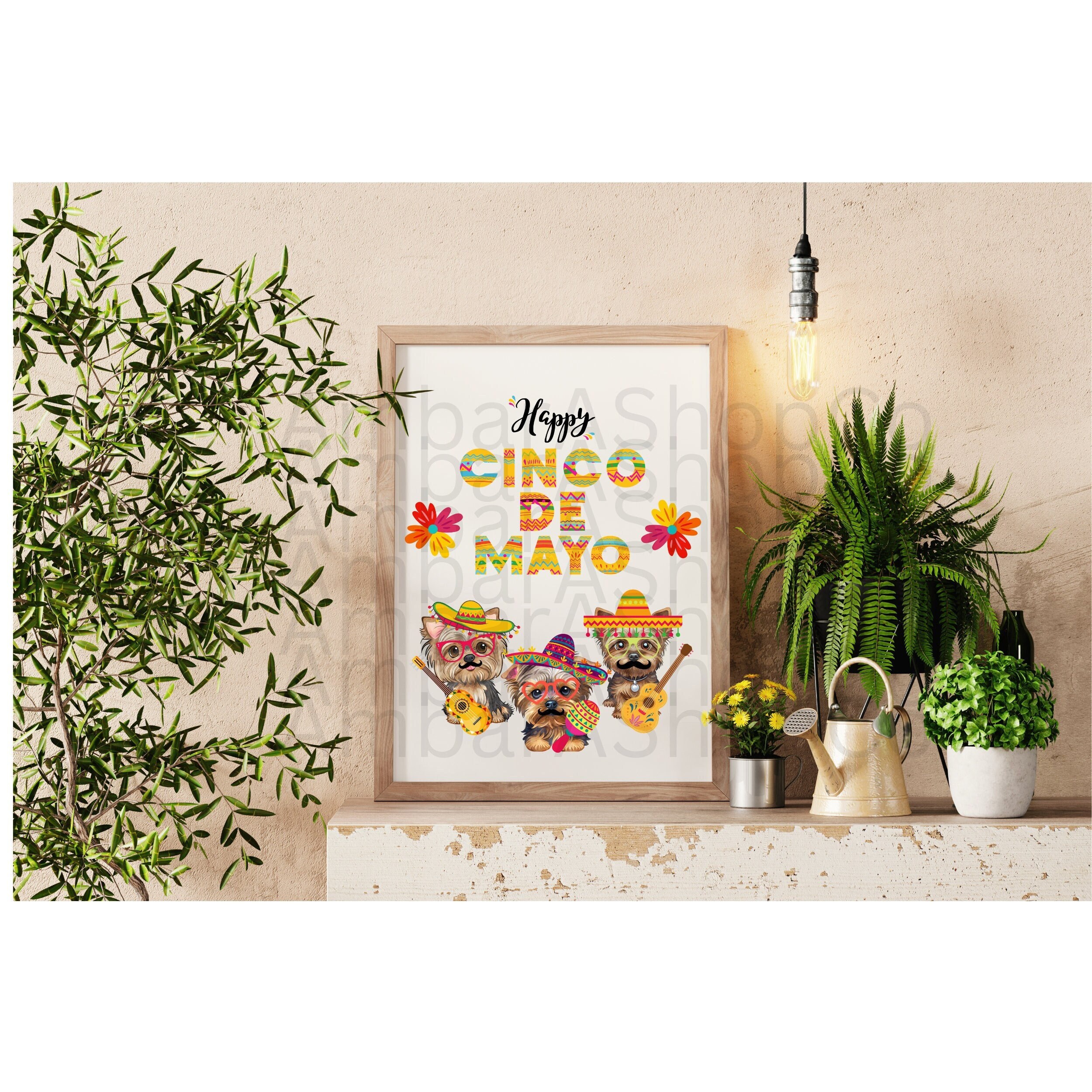 Cinco De Mayo Png Fiesta Png Yorkie Png Digital Download Yorkshire ...