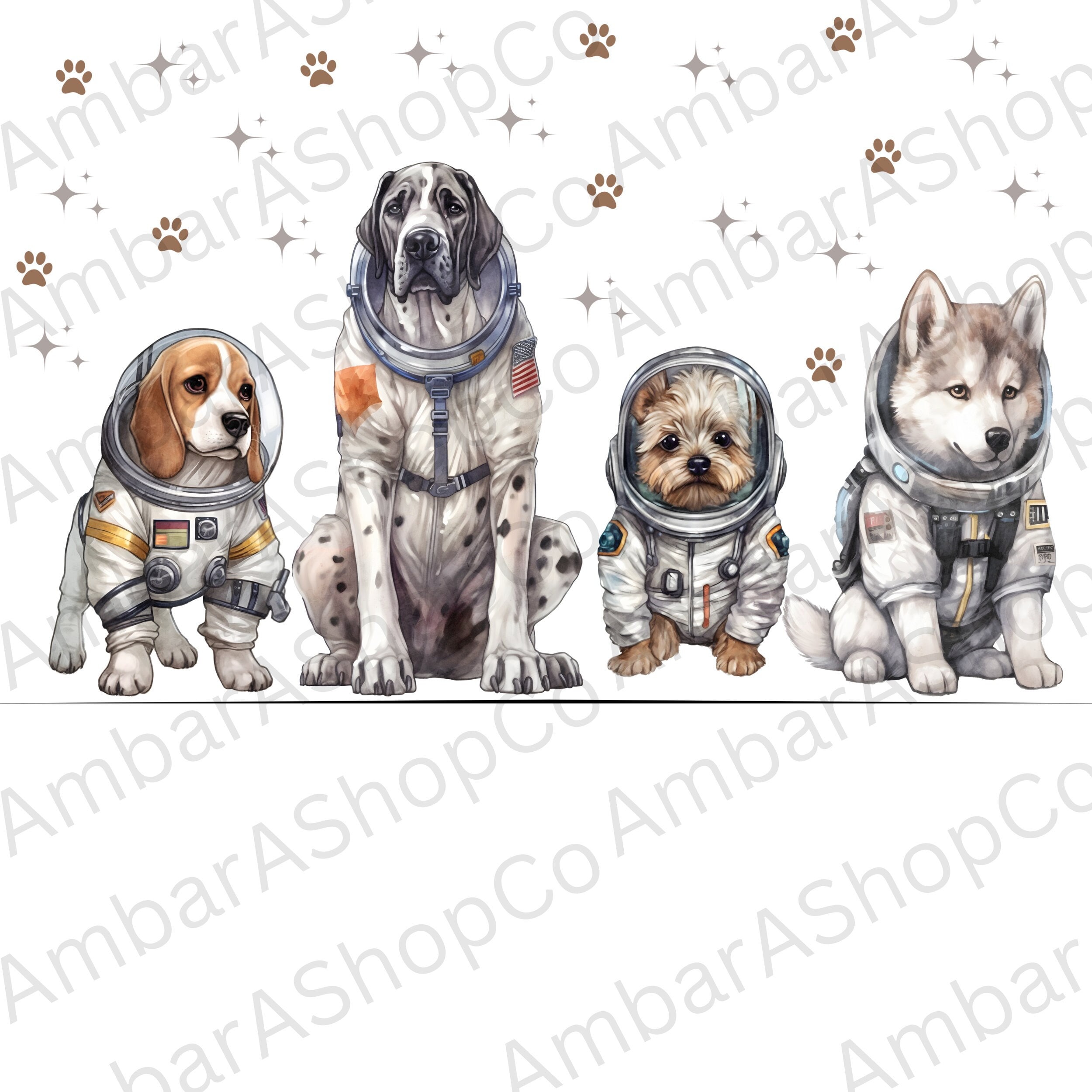 Dogs in Spacesuit Png Yorkie Png Great Dane Png Beagle Clipart Siberian ...
