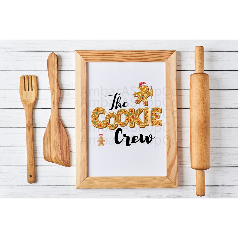 The Cookie Crew Png Baking Png Sublimation Design, Christmas Png, the ...
