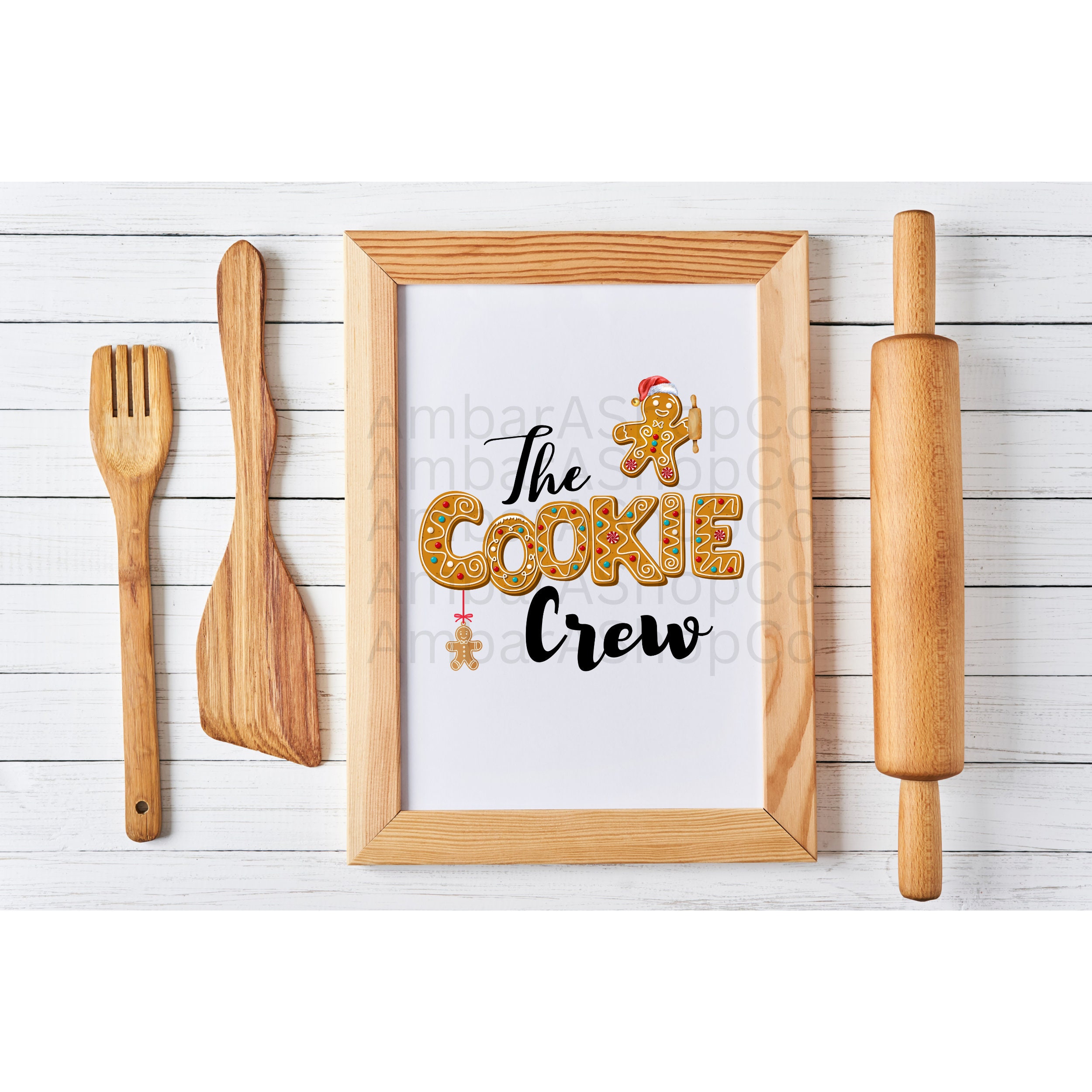 The Cookie Crew Png Baking Png Sublimation Design, Christmas Png, the ...
