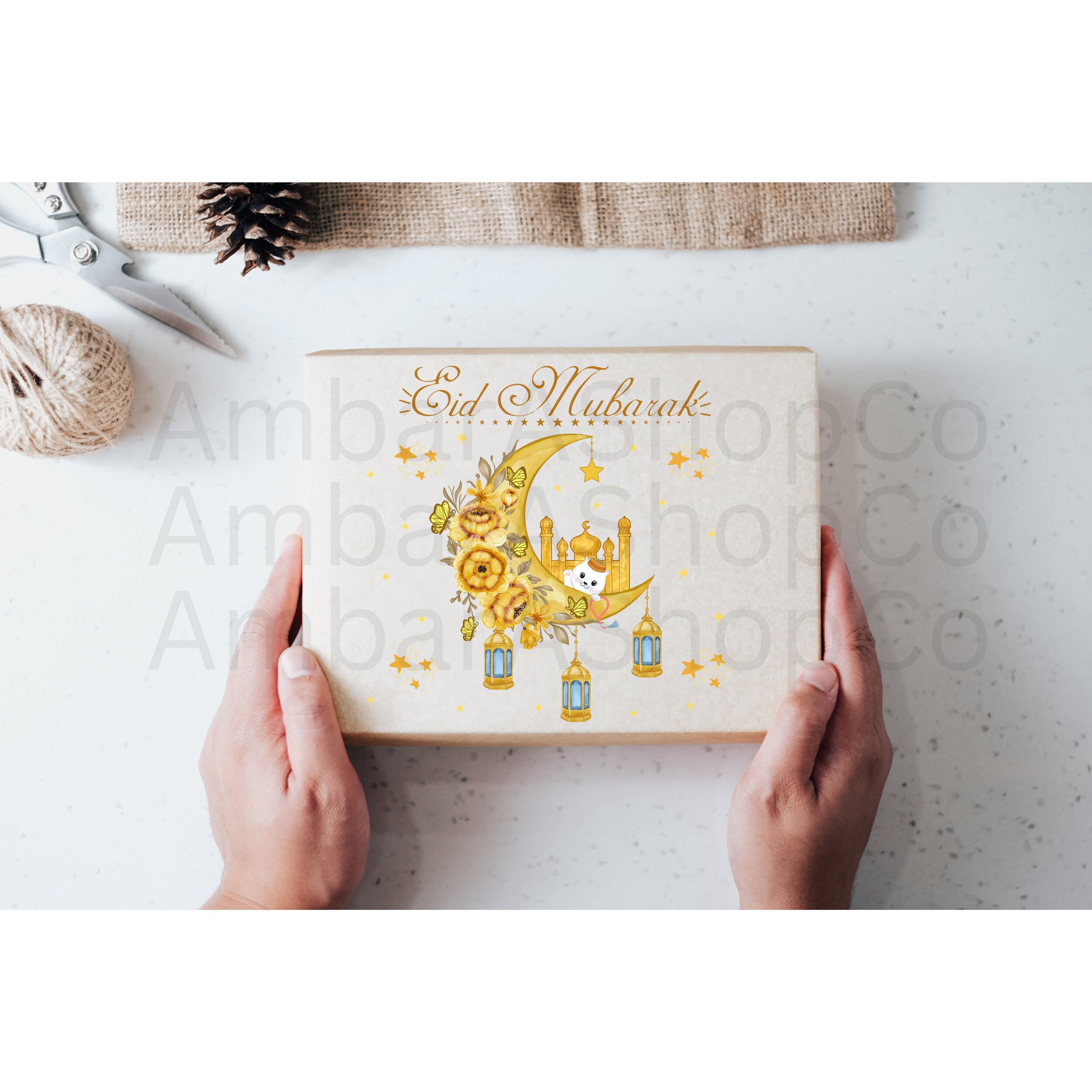 Eid Mubarak Kitty Png Eid Mubarak Svg Floral Eid Kitty Peekaboo Eid Gift Eid Svg Eid Al Fitr ...