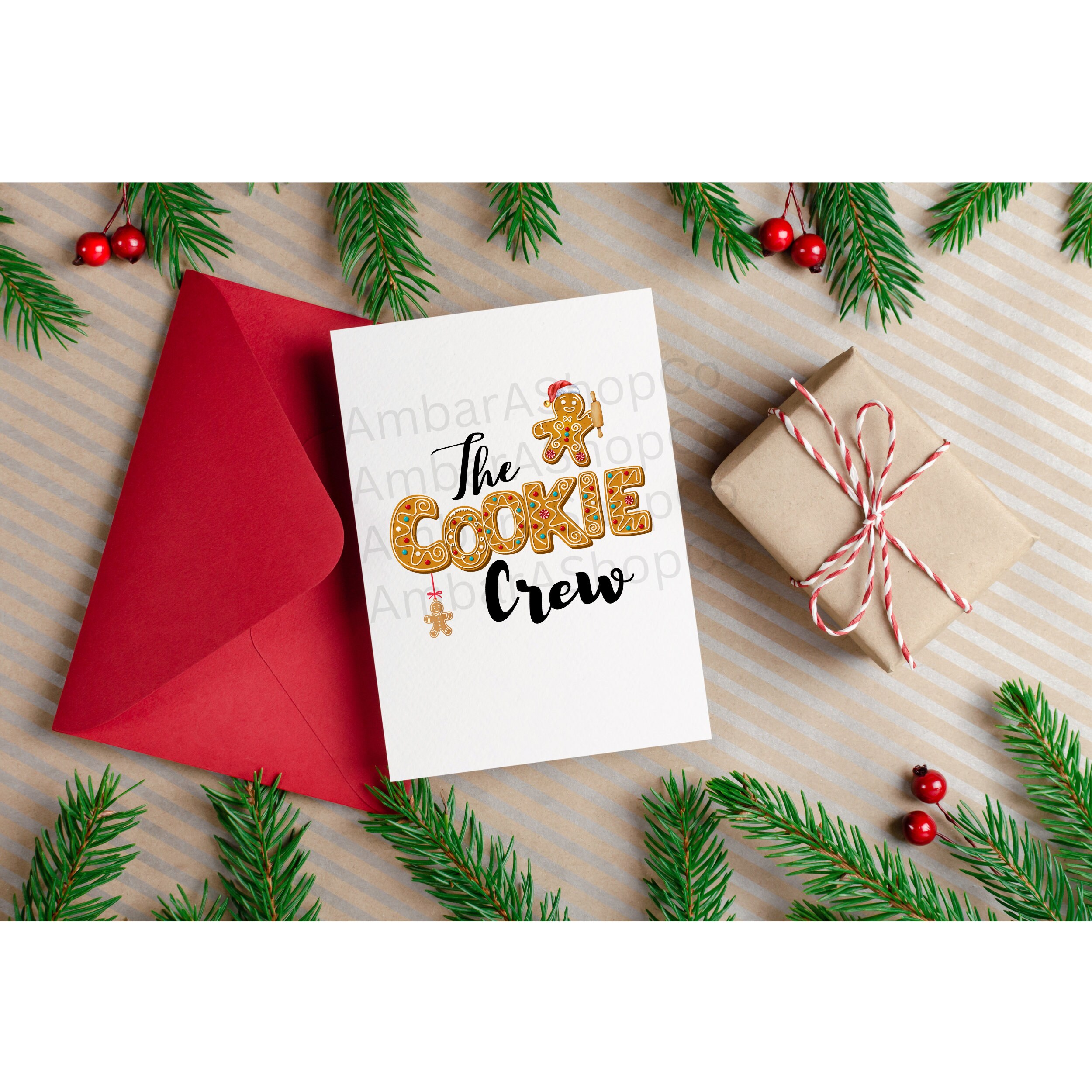 The Cookie Crew Png Baking Png Sublimation Design, Christmas Png, the ...