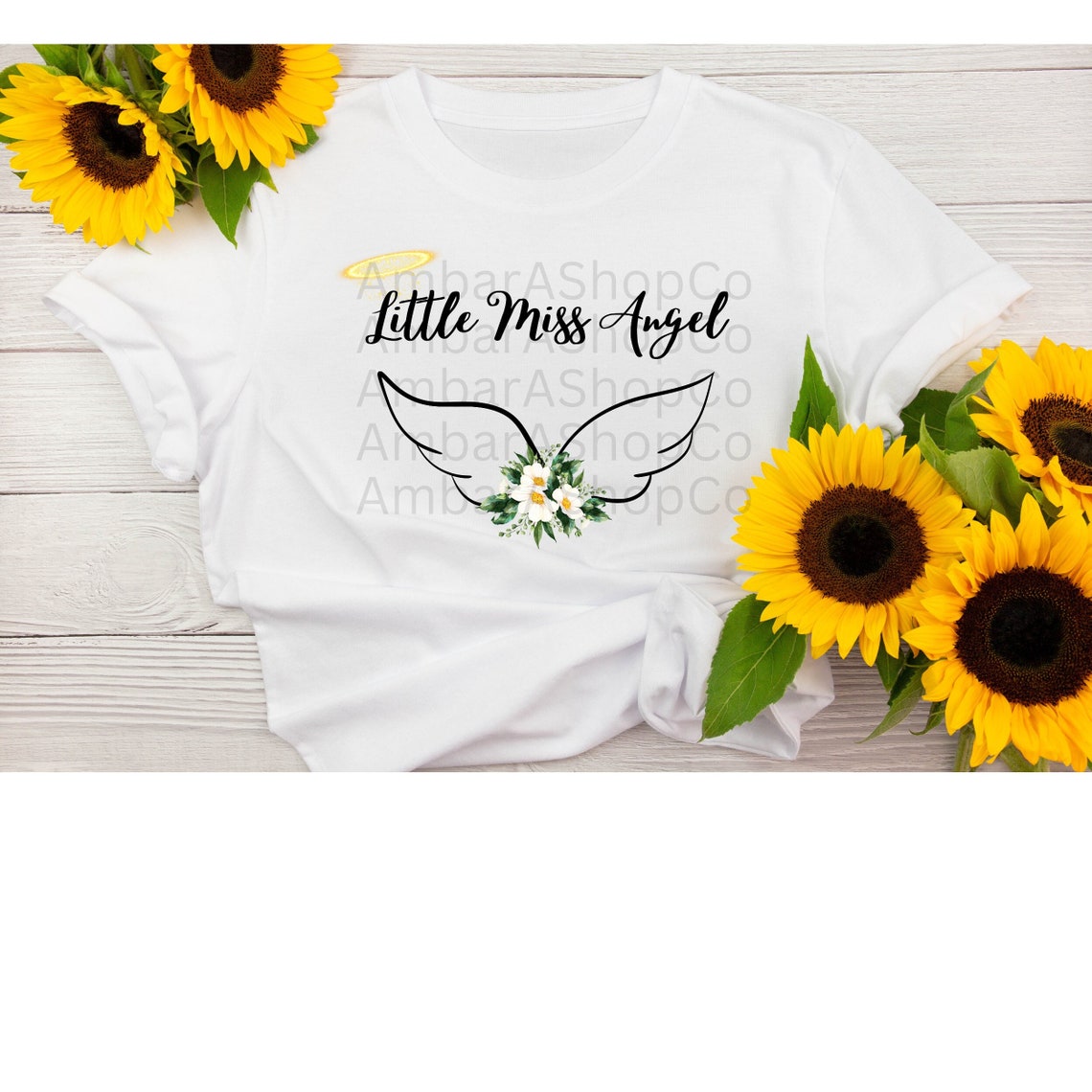 Little Miss Png Angel Wings PNG Halo Png Angel SVG Little Miss - Etsy