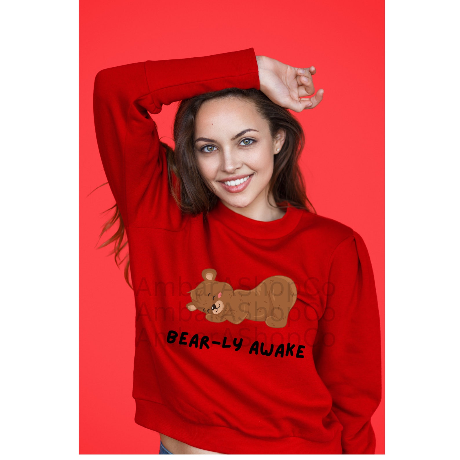 Bearly Awake PNG Brown Bear PNG Bear SVG Awake Png Cute Bear Png Funny ...