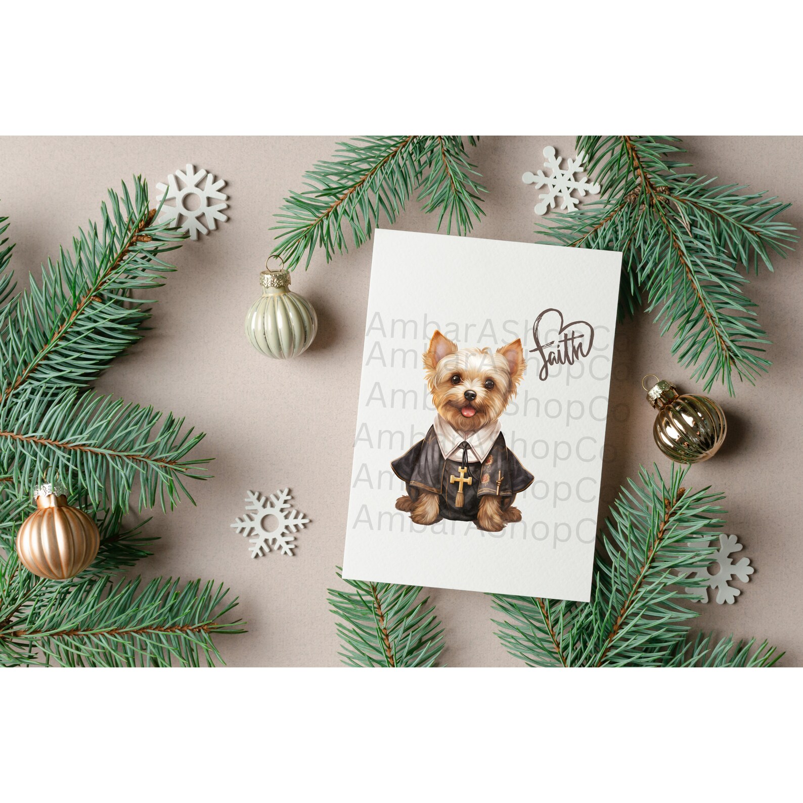Priest PNG Watercolor Yorkie Priest Faith Png Christian Dog - Etsy