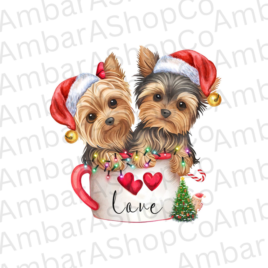 Yorkie PNG, Jpg Yorkie Love PNG, Yorkshire Png, Sublimation Design Svg ...