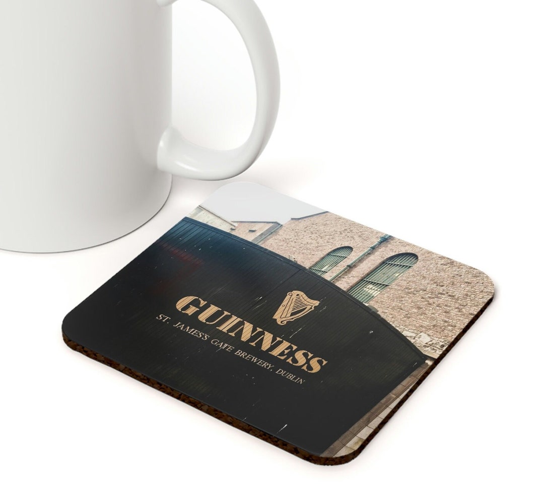 Guinness Brewery Coaster Beer Coaster, Bar Gift, Dublin, Ireland - Etsy