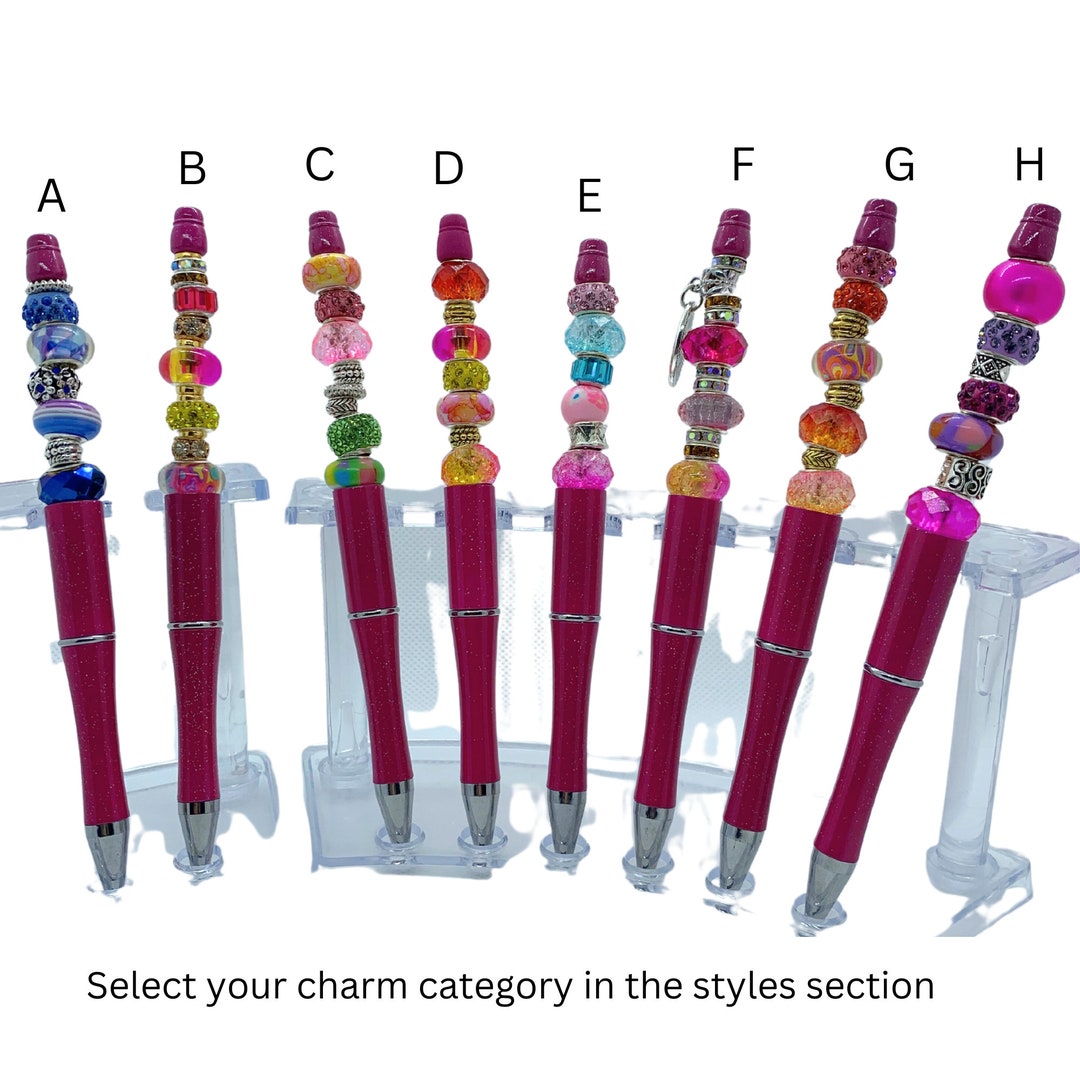 Bejeweled Red Writing Pens - Etsy