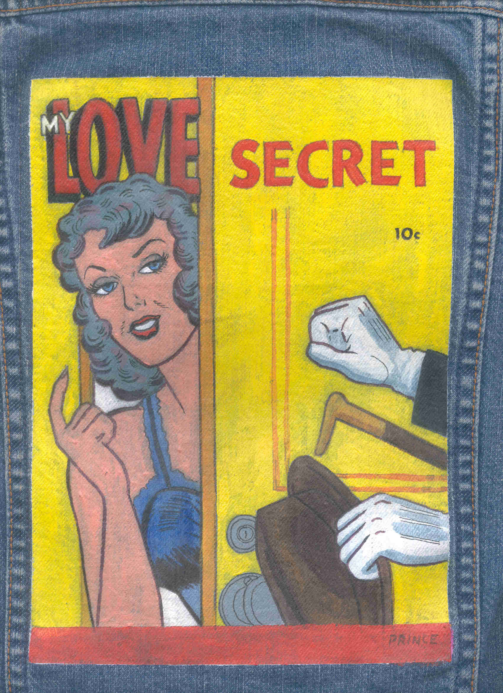 Painting of Comic Book Cover - Etsy