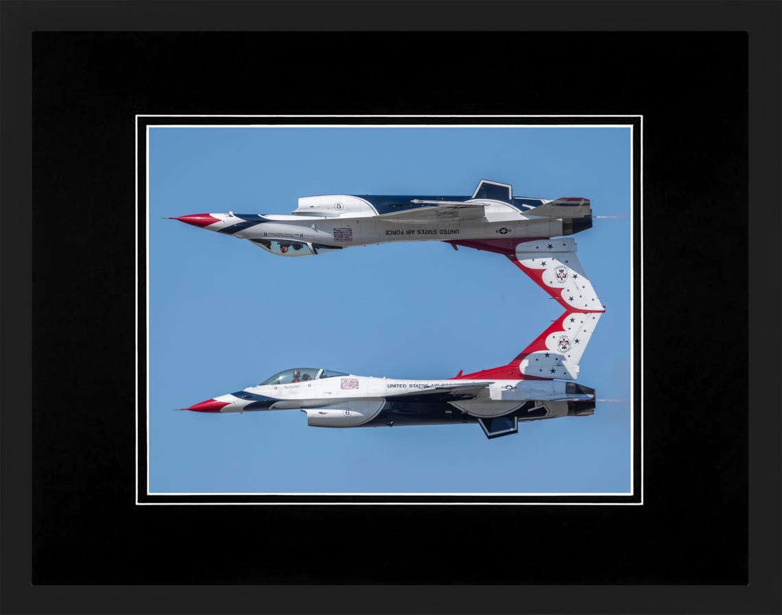 US Air Force Thunderbirds Set 1 - Multiple Options - Photo/print - Etsy