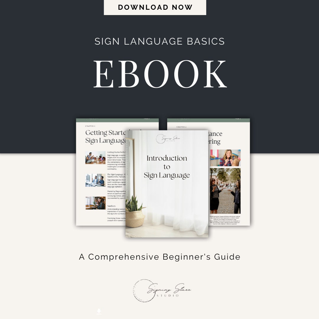 Instant Download Book Guide Learn the Basics Sign Language Ebook Ebook ...