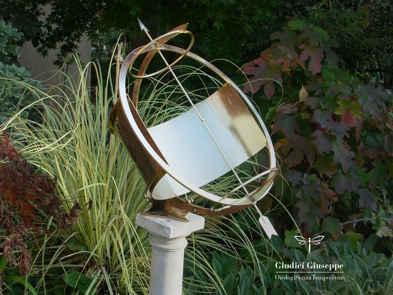 Mirror Polished Stainless Steel Armillary Sphere – Complex Dial - Etsy