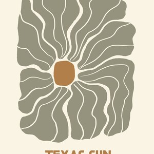 Texas Sun Digital Print - Etsy