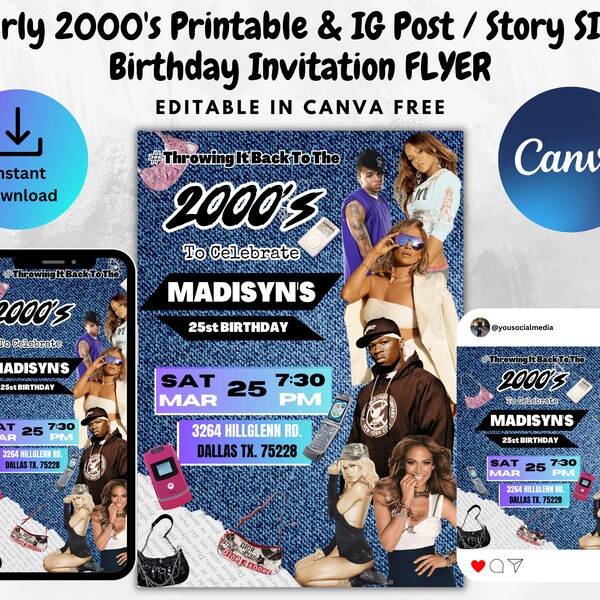 Early 2000s Flyer - Etsy