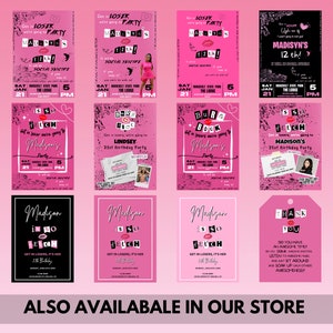 Mean Girls Party Welcome Sign Mean Girls Theme Decoration Mean Girls ...