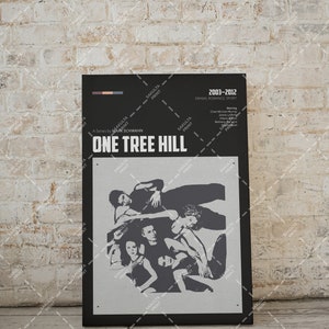 One Tree Hill Poster / Tv Show Poster / Print Wall Art / Custom Poster ...
