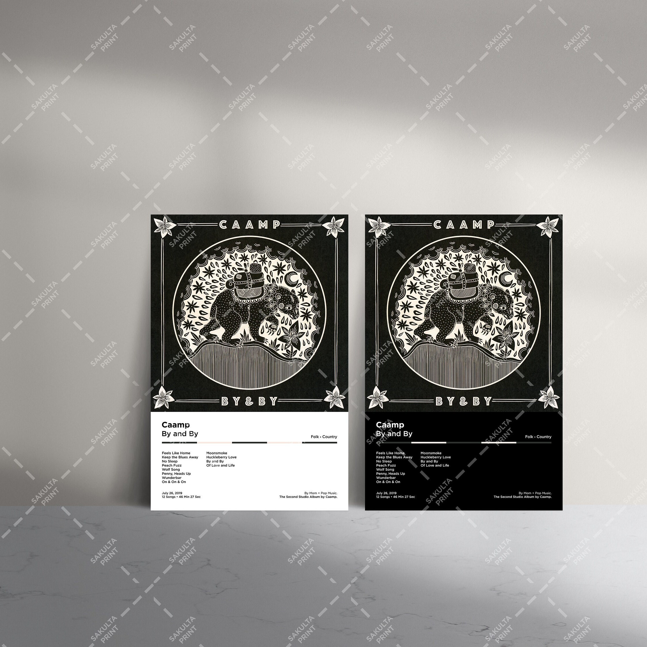 Caamp 3 Set Album Poster / Caamp Posters / Album Cover Poster / Music ...