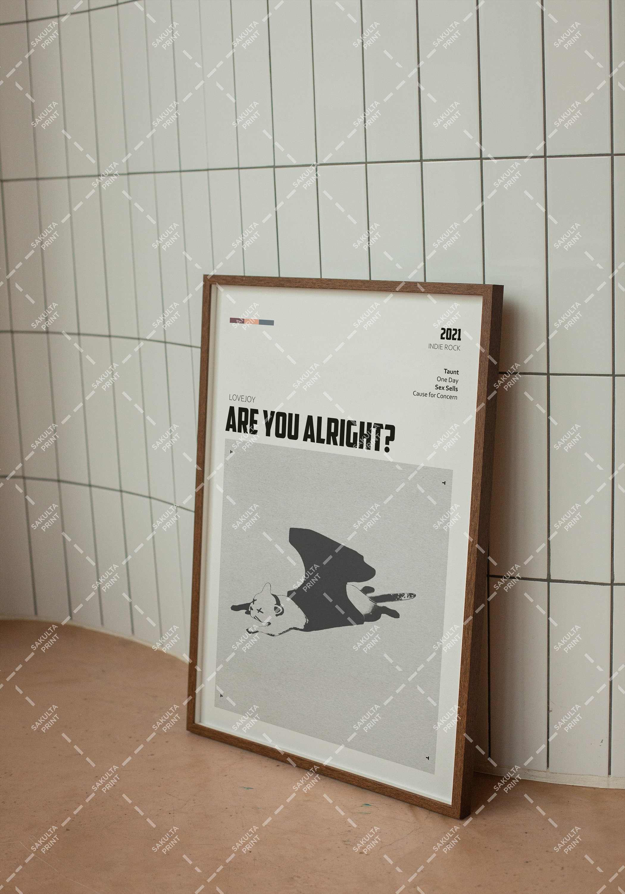 Lovejoy - Are You Alright? Album Poster / Lovejoy Poster / Album Cover ...