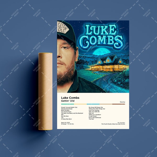 Luke Combs Album Art - Etsy