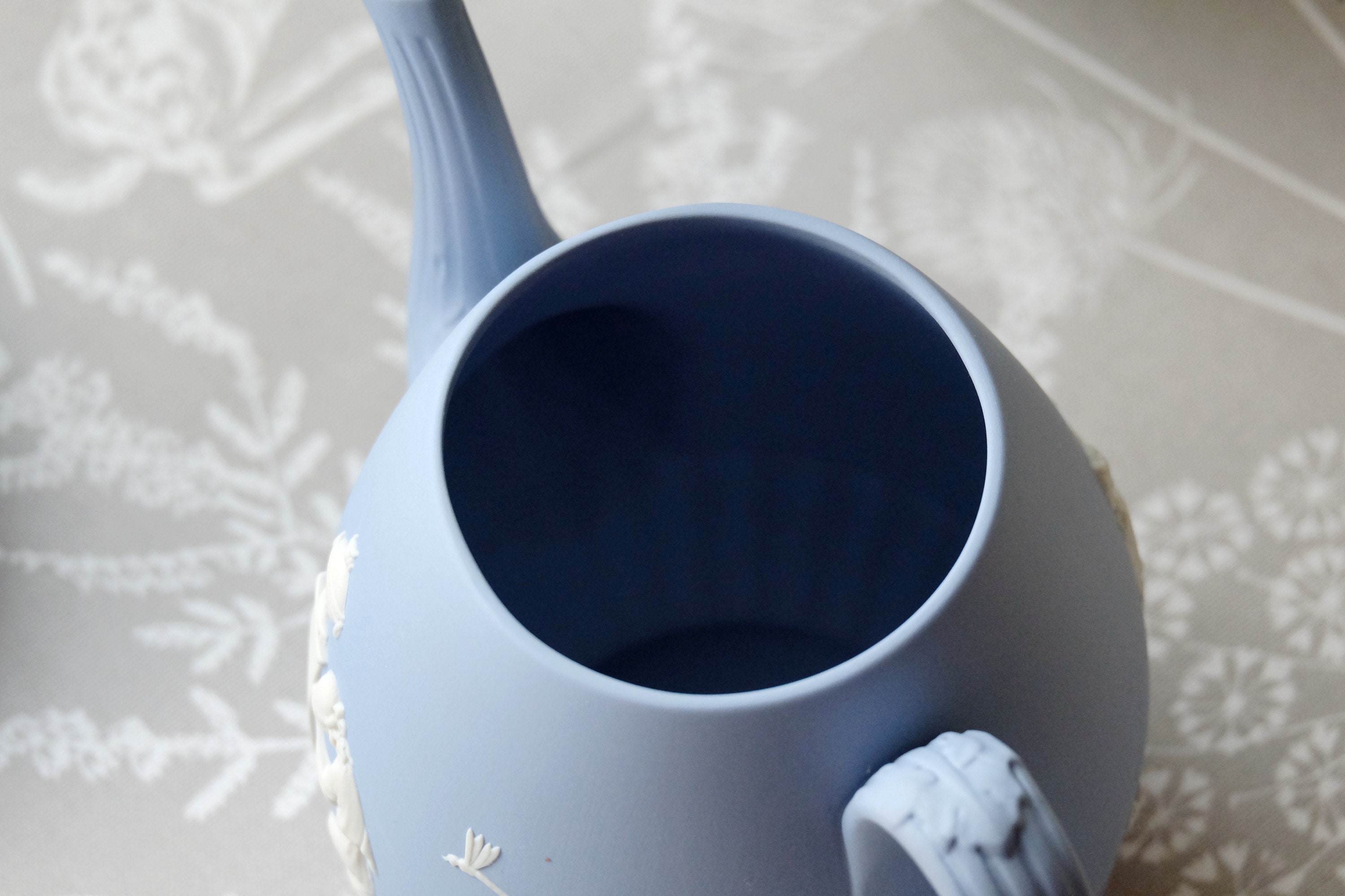 Wedgwood Blue Jasperware Teapot: the Lord Wedgwood Collection After an ...
