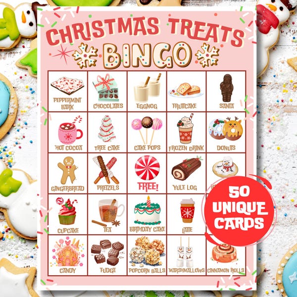 Christmas Cookie Game - Etsy