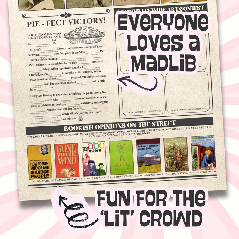 90th Birthday Newspaper Template | Born in 1936 | Four Full Pages ...