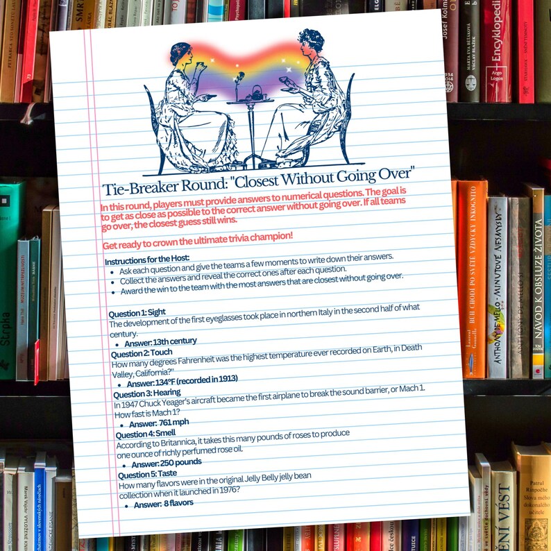 Editable Trivia Night Set - 5 Senses Theme - Google Slides + Powerpoint ...