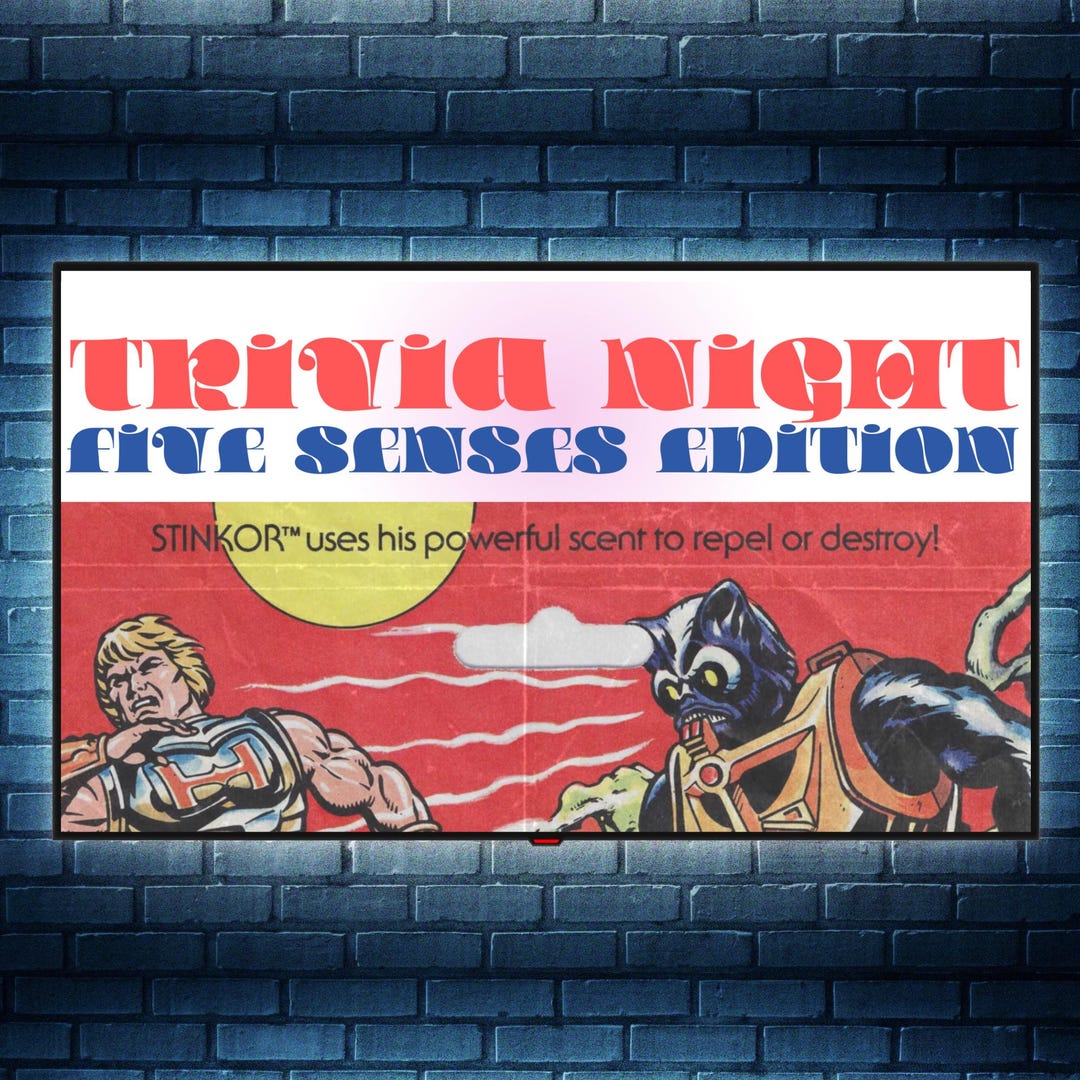 Editable Trivia Night Set - 5 Senses Theme - Google Slides + Powerpoint ...