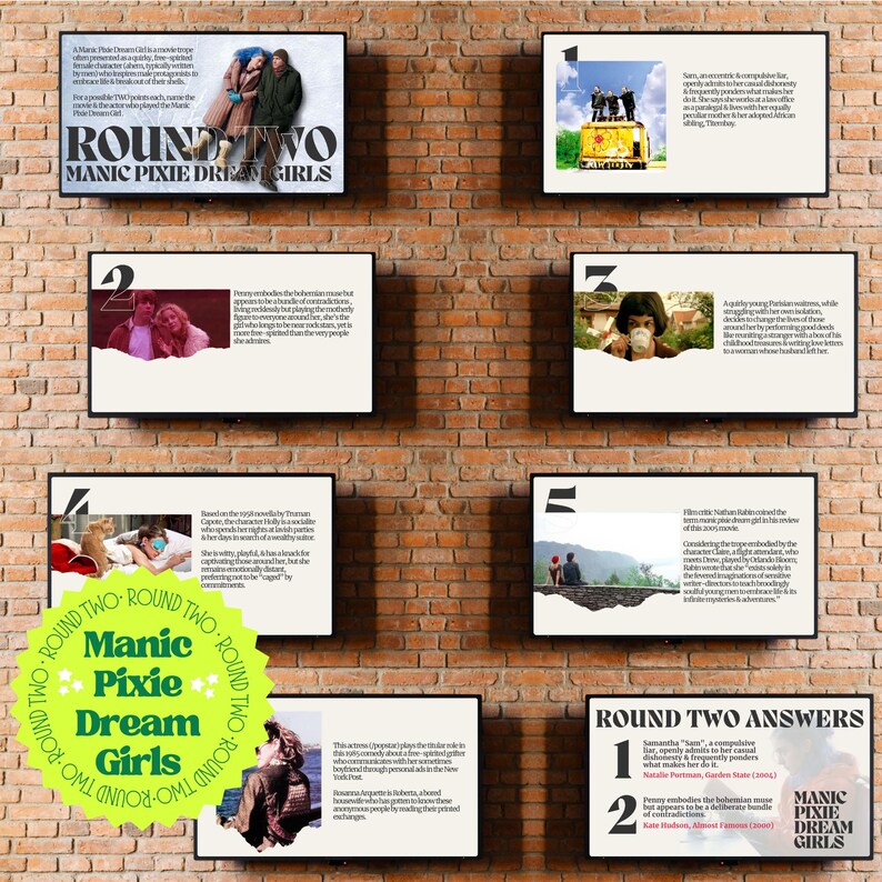 Pub Trivia Digital Party Game | Cult Classics Edition |google Slides ...