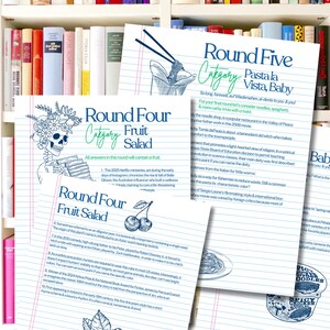 Editable Trivia Night Set - Food Theme - Google Slides + Powerpoint ...