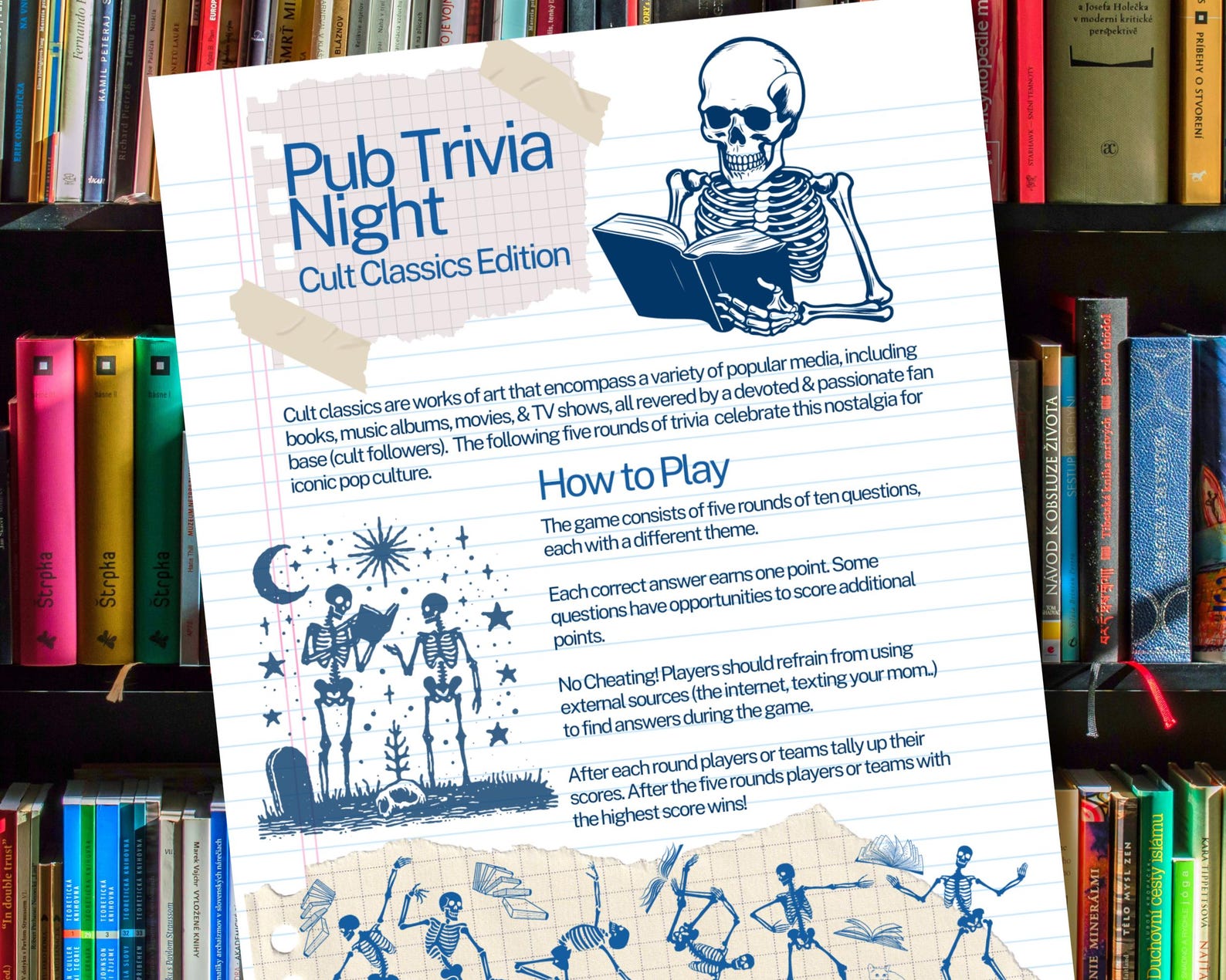 Pub Trivia | Cult Classics Edition | Instant Download | Google Slides ...