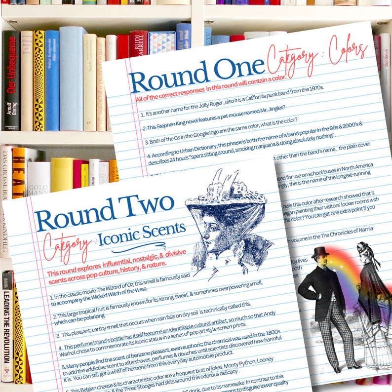 Editable Trivia Night Set - 5 Senses Theme - Google Slides + Powerpoint ...