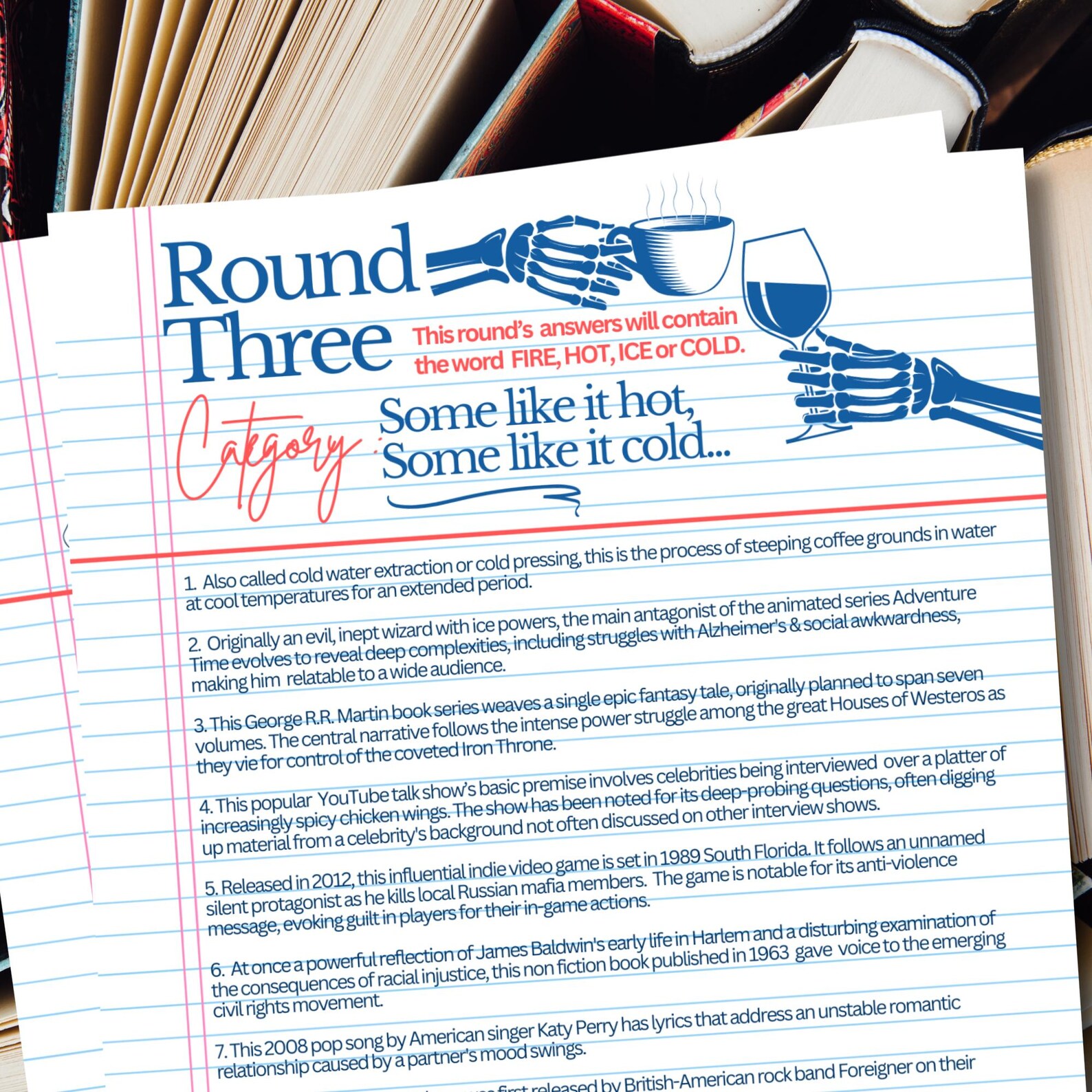 Editable Trivia Night Set - 5 Senses Theme - Google Slides + Powerpoint ...