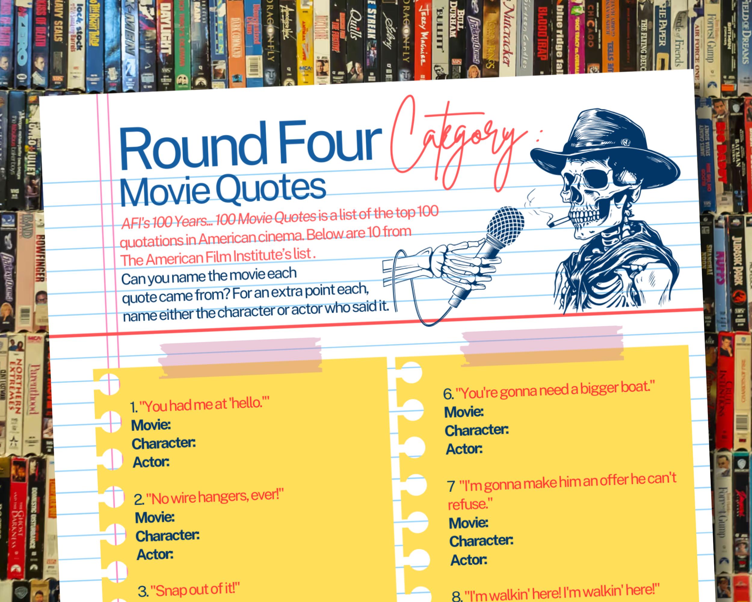 Pub Trivia | Cult Classics Edition | Instant Download | Google Slides ...