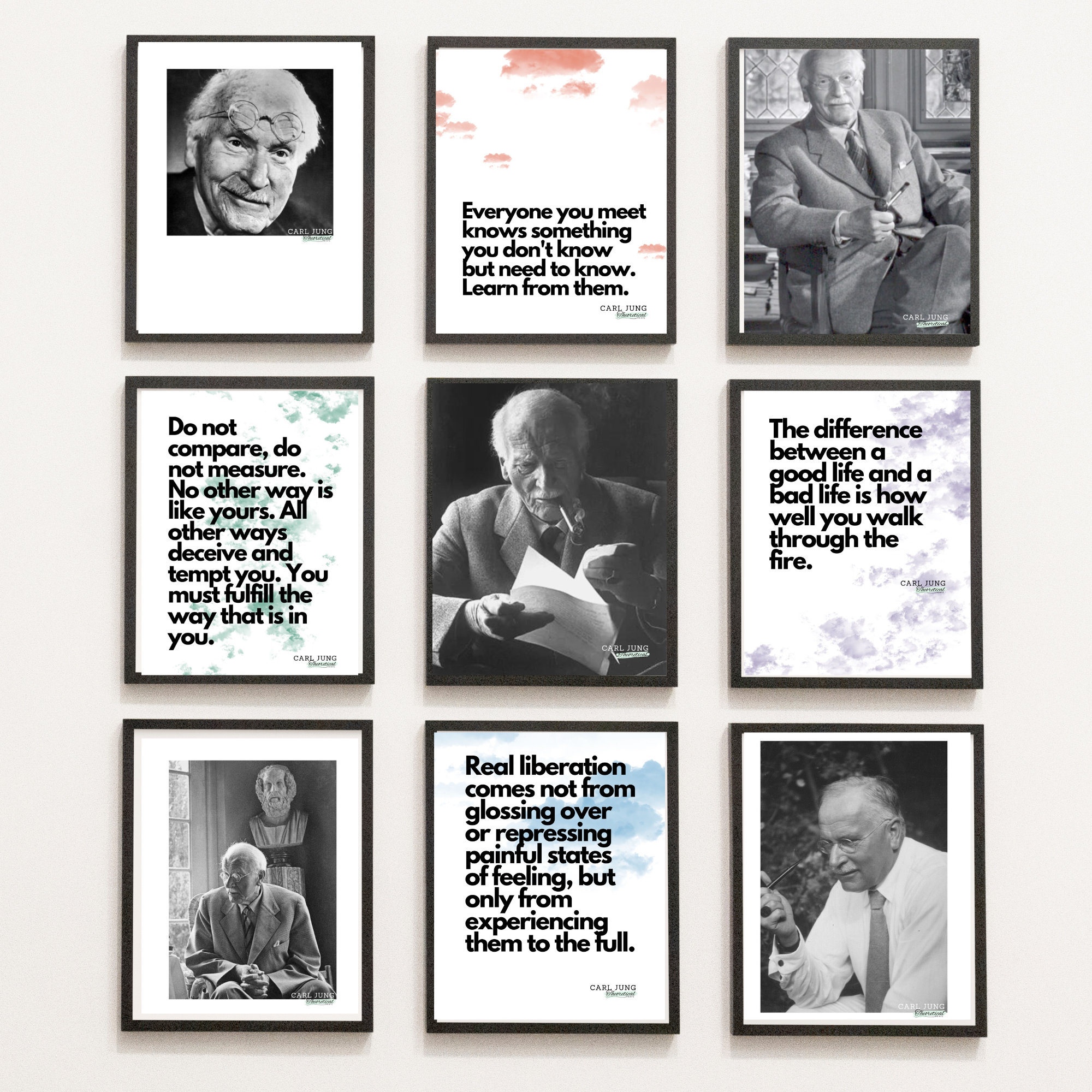 17 Carl Jung Counselling Poster Therapy Psychology Decor Etsy