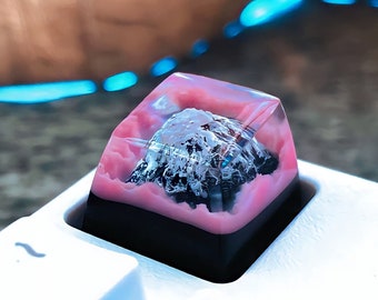 Snow Mountain Resin Keycaps - Etsy